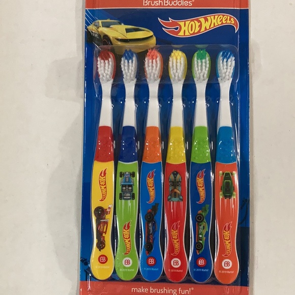 Hot Wheels | Other | Nwt Hot Wheels Bundletoothbrush Buddies | Poshmark